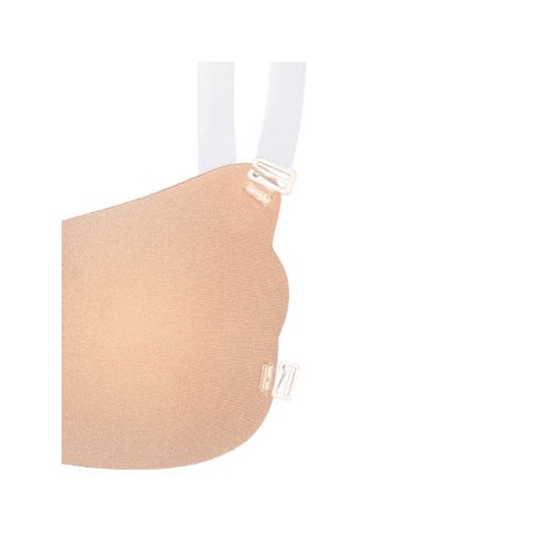 Allegra - Clear Strap Luxury Backless Stick On Bra